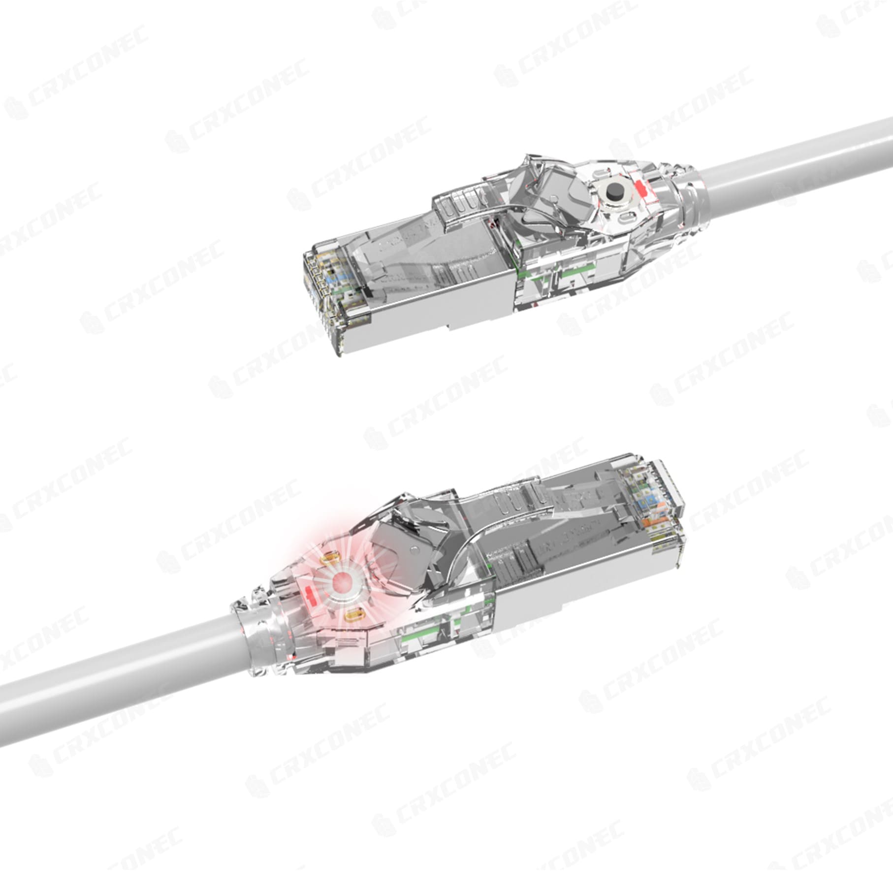 Cat.6A Shielded LED design Traceable Patch Cord | Custom Copper & Fiber Optic Cabling Products ...
