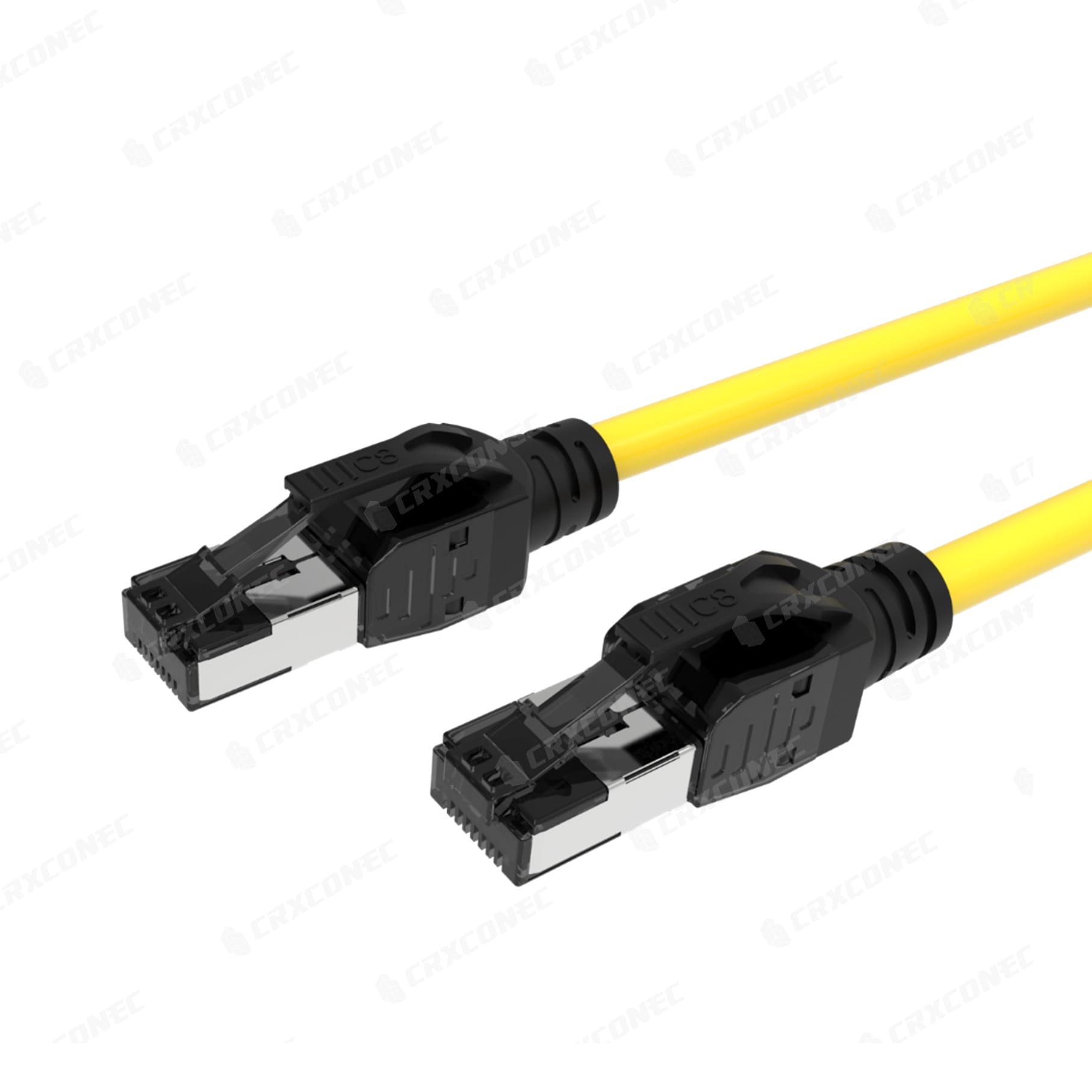 Cat.8 STP RJ45 8p8c Patch Cord | Custom Copper & Fiber Optic Cabling ...