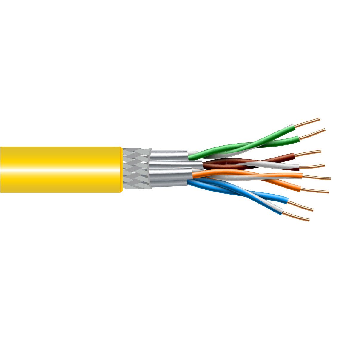 PRIME LSZH Cat.8 Bulk Lan Cable Wire S/FTP GHMT verified Solutions ...