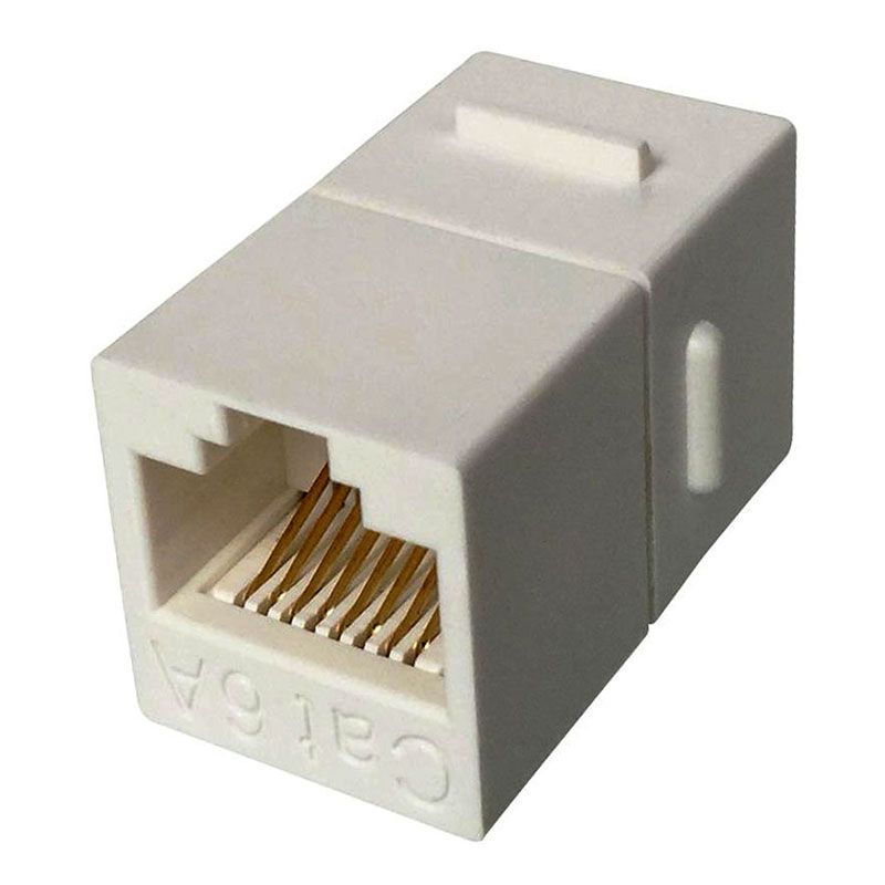 카테고리 6A UTP 180도 인라인 RJ45 커플러 솔루션 | Crxconec Company Ltd.