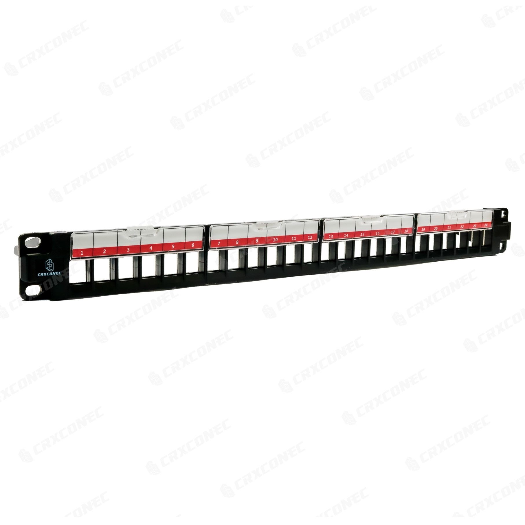 Keystone Jack Panel 1U 24 Port | Advanced Fiber Cabling & Data Center ...