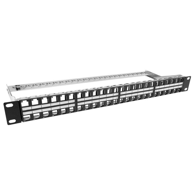 Keystone panel 1U 48 Port UTP Type Solutions | Crxconec Company Ltd.