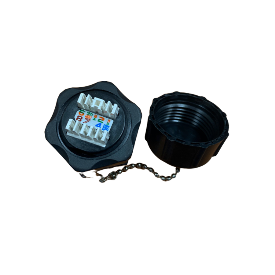 IP68 PoE++ ประเภท 5E STP Industrial 110 ประเภทหัวเต้ารับตัวเมีย | ผู้ ...