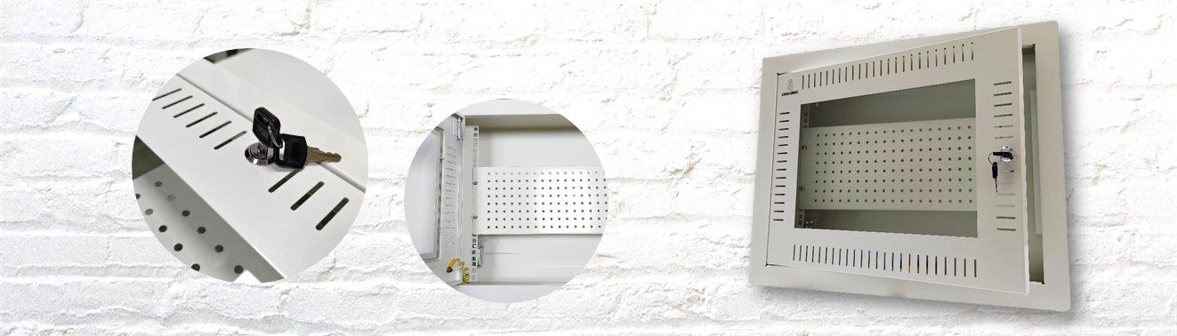 FTTH Indoor ONU Cabinet Wall Mount Enclosure | Custom Copper & Fiber ...