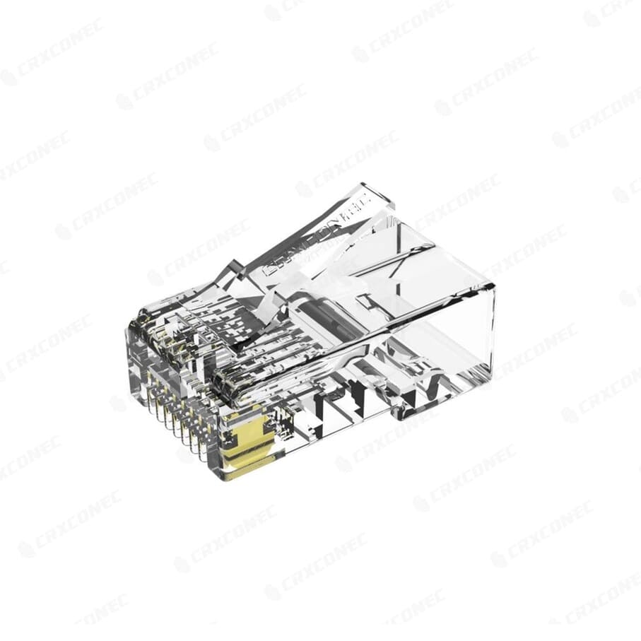 Cat.5E UTP RJ45 Connector With 2 prongs Contact Blades | Custom Copper ...
