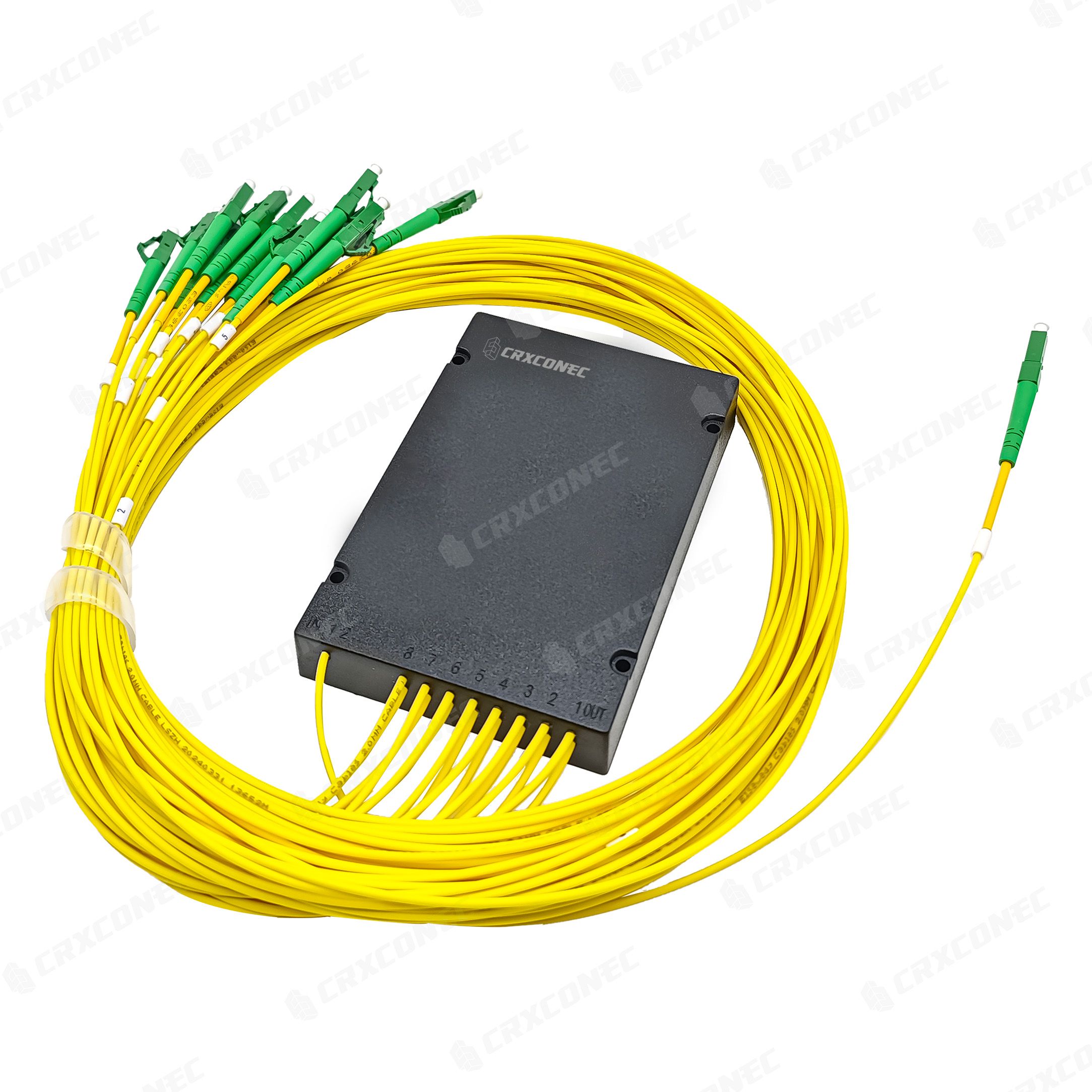 1x16 Single Mode ABS Box Fiber Optic PLC Splitter | Advanced Fiber ...
