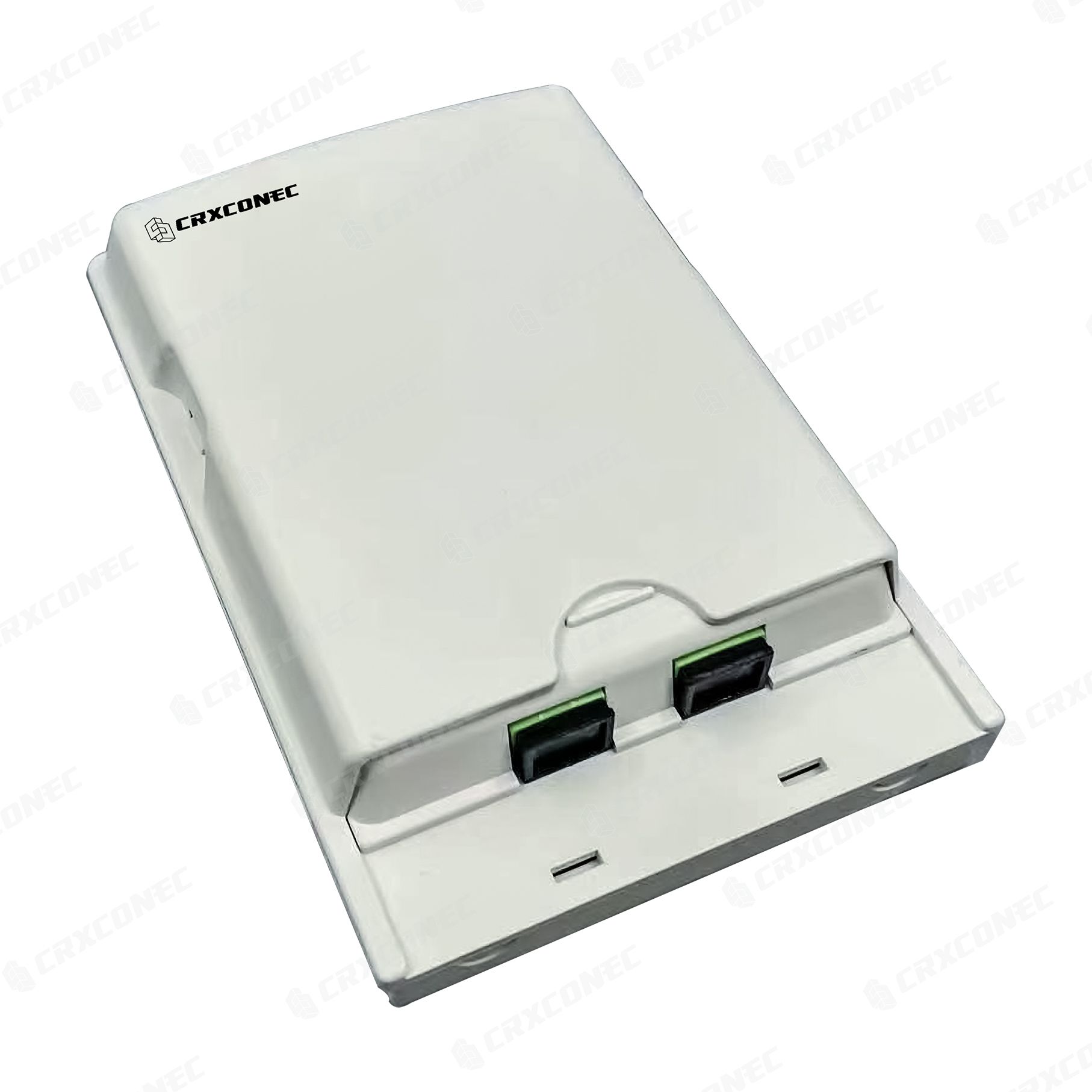 Fiber ODN 2 Core Indoor Termination Box Fiber Faceplate | Advanced ...