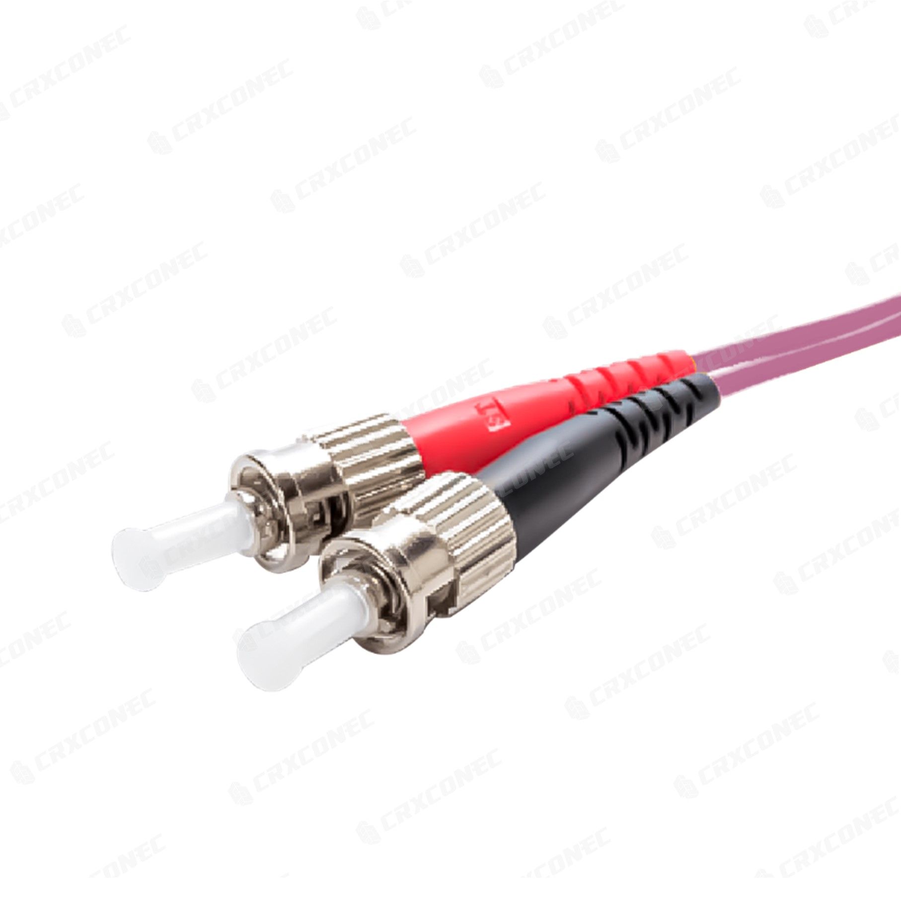 ST To ST Singlemode Multimode Fiber Duplex Patch Cord | Custom Copper ...