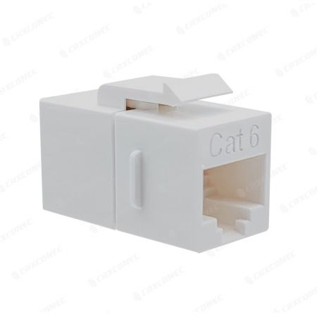 CAT6 Unshielded RJ45 In-Line Coupler | Custom Copper & Fiber Optic ...