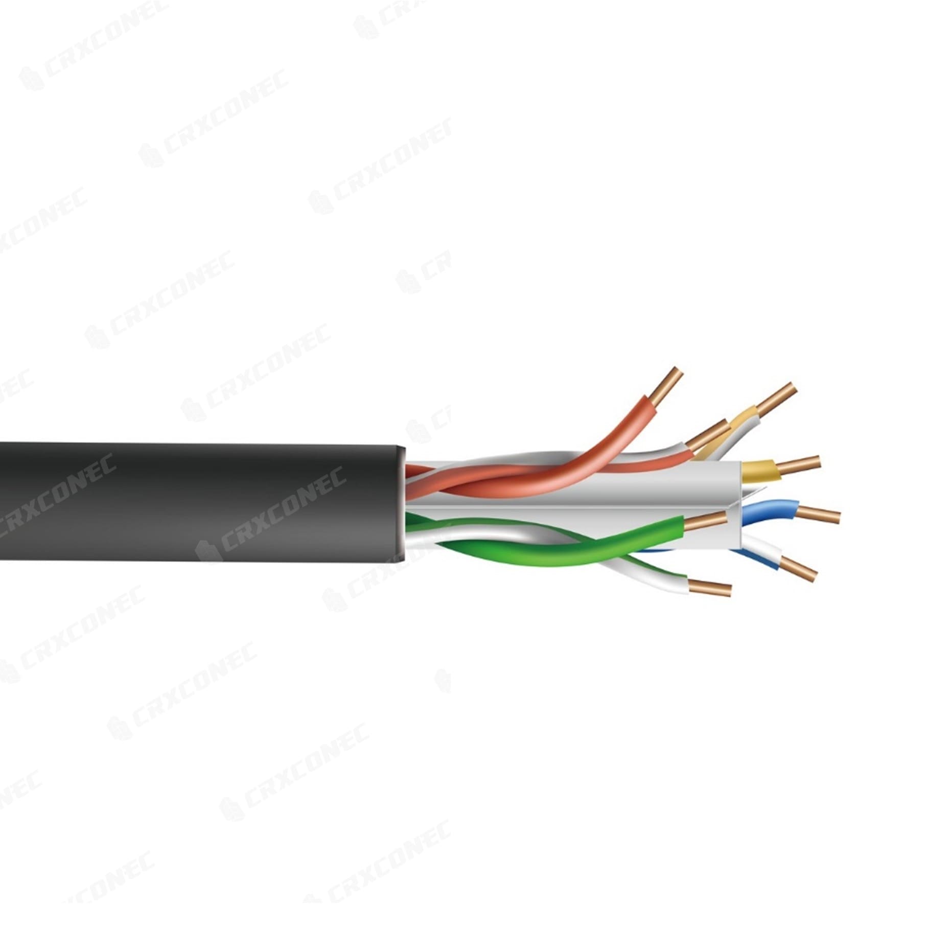 PRIME Cat6 UTP Outdoor Direct Burial Rated CMX Bulk Lan Cable ...