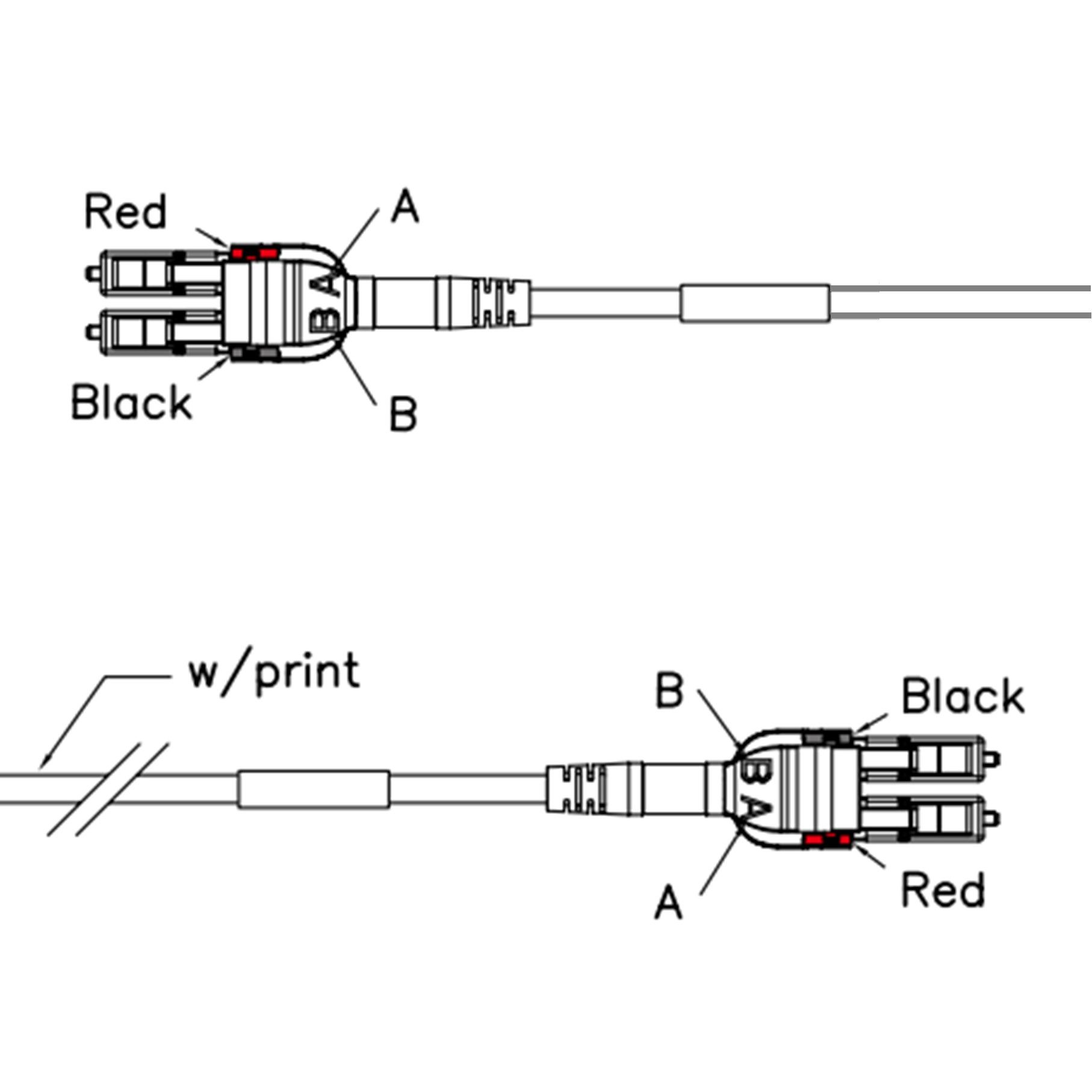 Pre-assembly Bundle LC To LC Optical Breakout Cable | Custom Copper ...