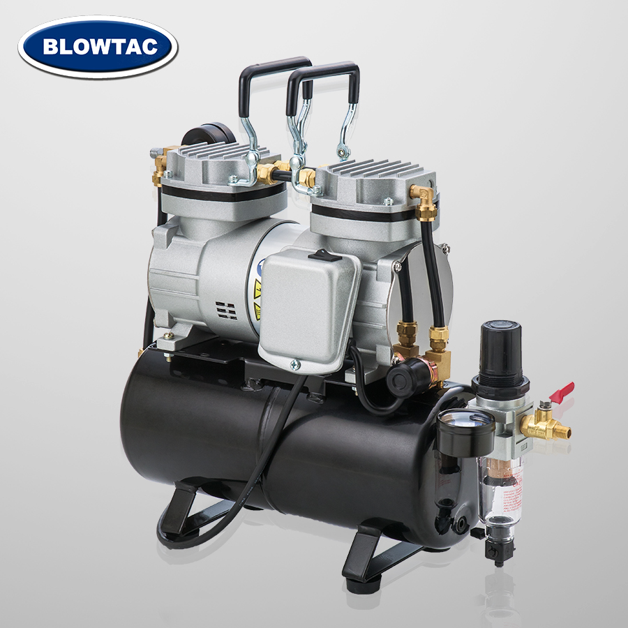 Double cylinders Mini Air Compressor with Tank (TC-30TV Double ...