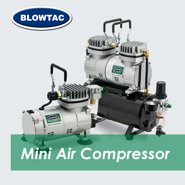 Oil Free Mini Air Compressors - BLOWTAC Mini Air Compressor | Over 25 ...