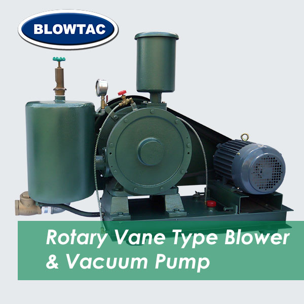 Rotary Vane Type Blower / Vacuum Pump - BLOWTAC Rotary Vane Type Blower ...