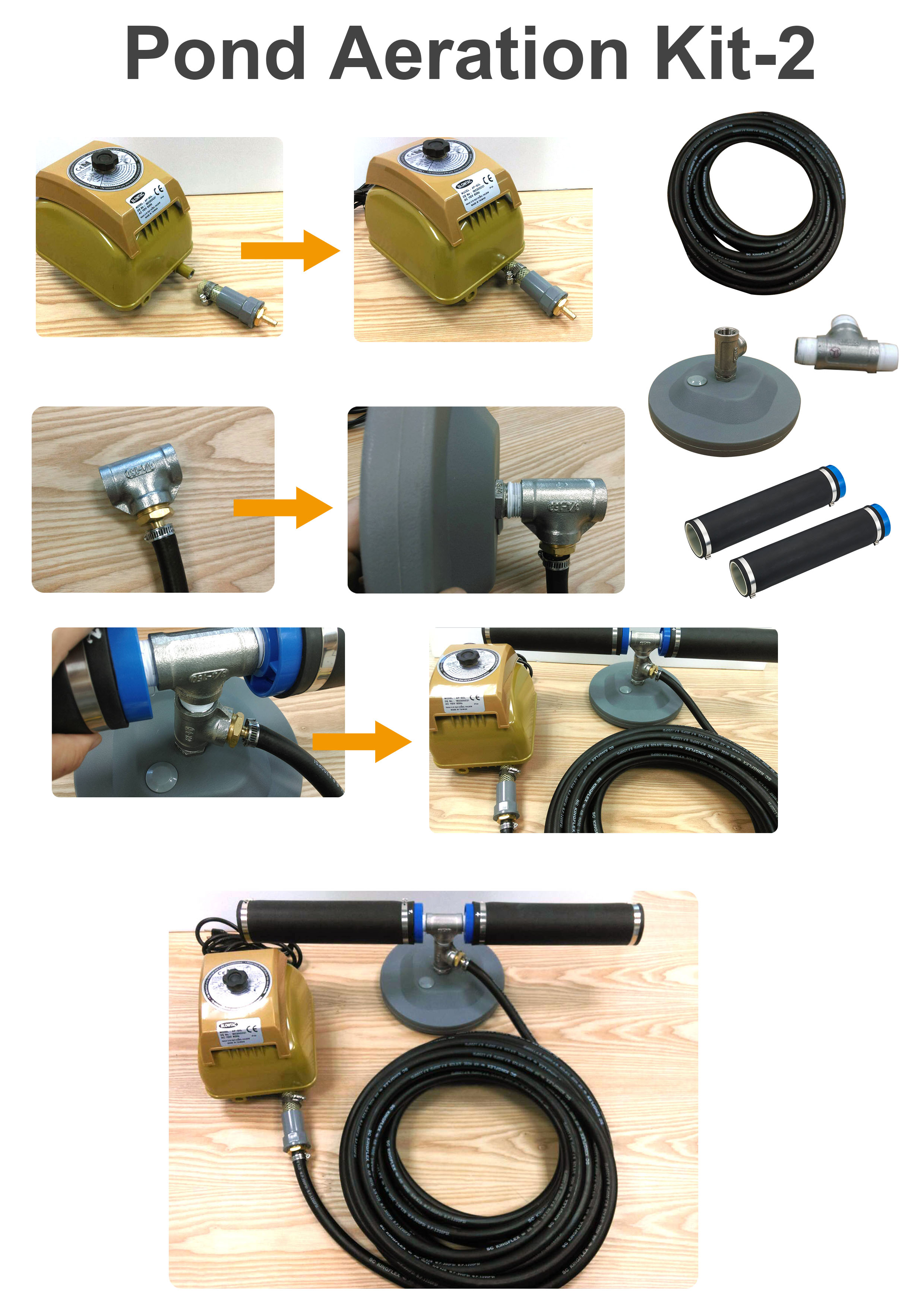 Membrane Single Tube Diffusers | Pumps & Compressor Manufacturer - BLOWTAC