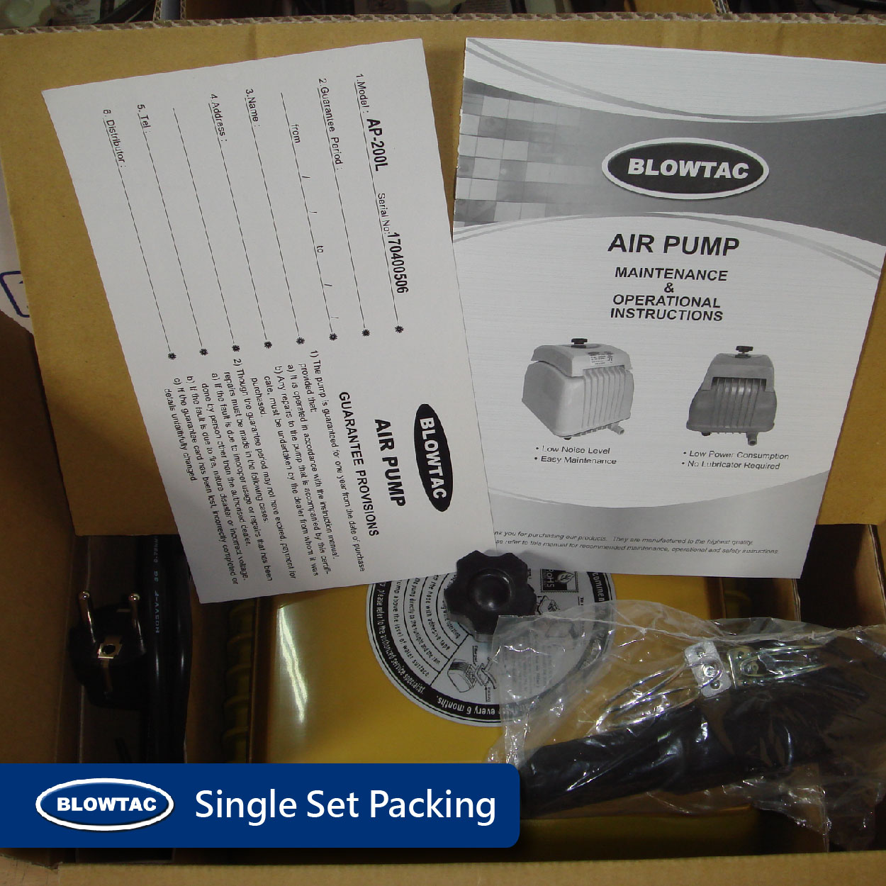 350 Liter Linear Air Pump - Septic Tank Blower | Made in Taiwan Air ...