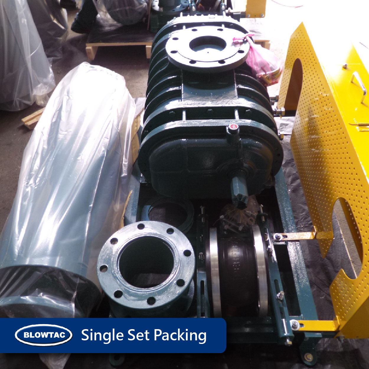 Three Lobes Roots Blowers (Vacuum Types) - Roots air blower,Roots type ...