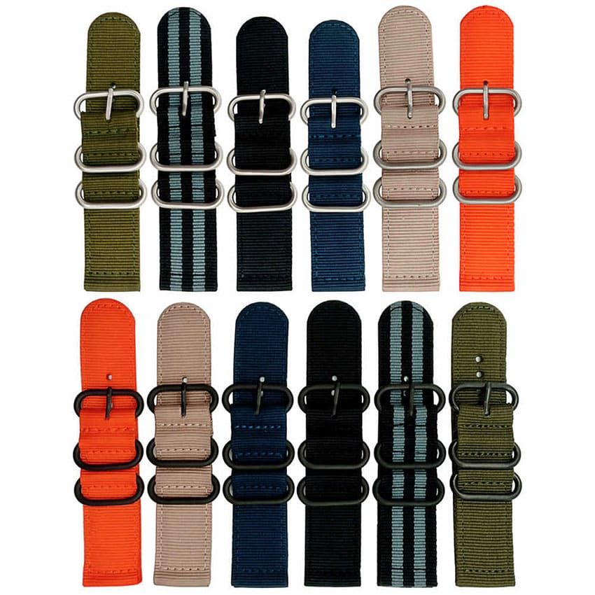 Nylon Watch Straps | Embroidered patches manufacturer | Star Lapel Pin