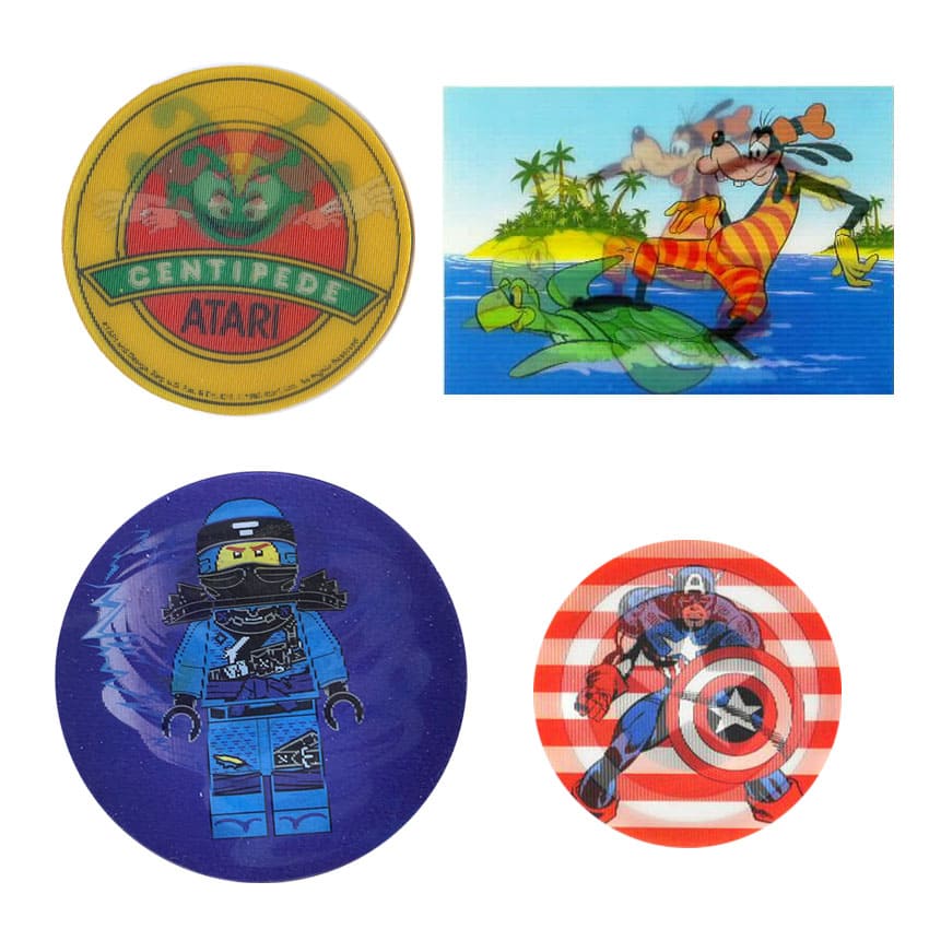 3D Lenticular Lapel Pin | Embroidered patches manufacturer | Star Lapel Pin