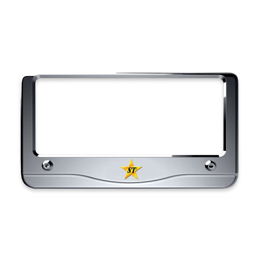 Personalized License Plate Frames | Embroidered patches manufacturer ...