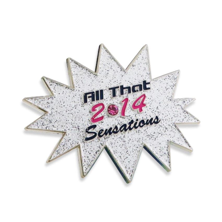 Glitter Enamel Pins | Promotional Products Manufacturer From Taiwan ...