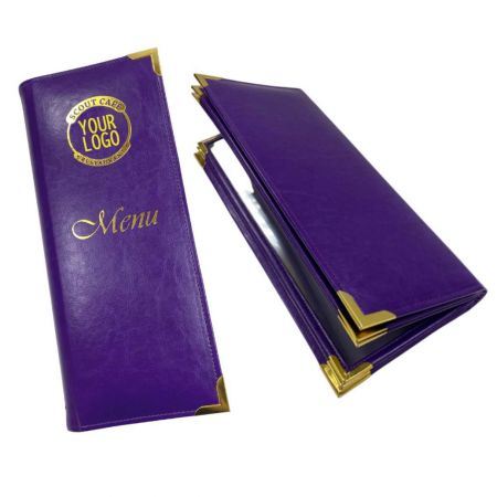 Leather Menu Cover | Embroidered patches manufacturer | Star Lapel Pin