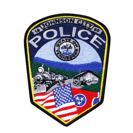Police Patch Design Template