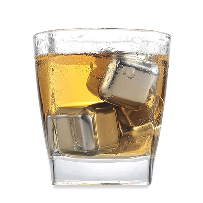 Custom Stainless Steel Ice Cubes | Promotional Products Manufacturer ...