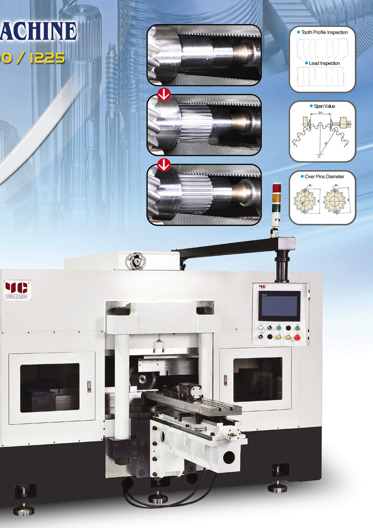 Spline Rolling Machine e-Catalog | Yieh Chen Machinery Co., Ltd.
