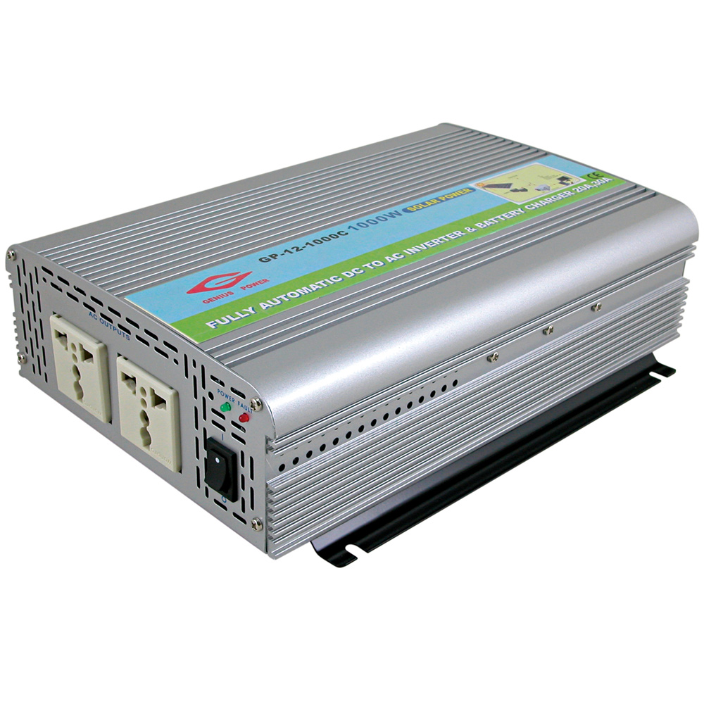 1000W DC 12A Fully Automatic DC to AC Power Inverter with Charger | DC ...