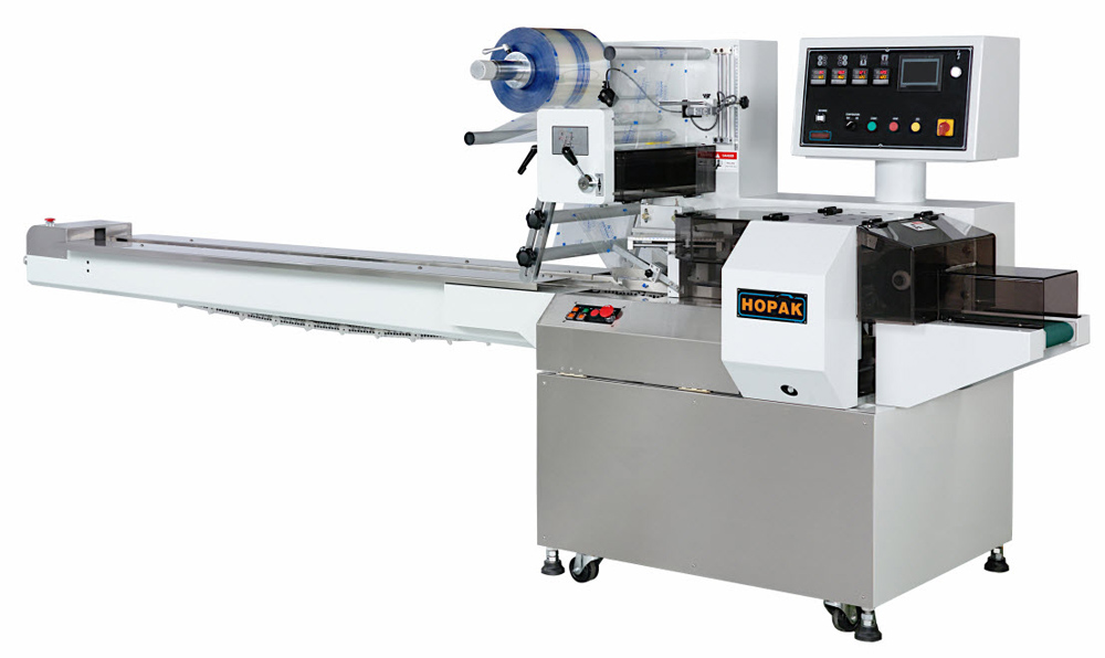 Confezionatrice flow pack orizzontale standard | Produttore di macchine per l'imballaggio -HOPAK ...