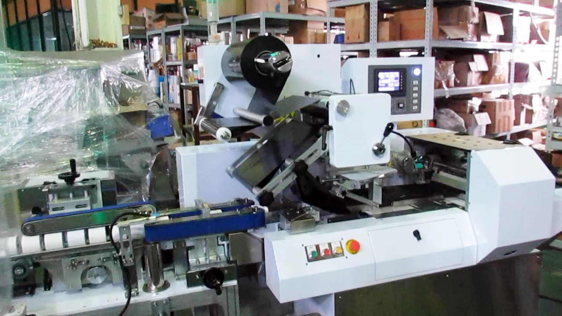 Invoice paper roll packaging machine | Packaging Machine Manufacturer ...