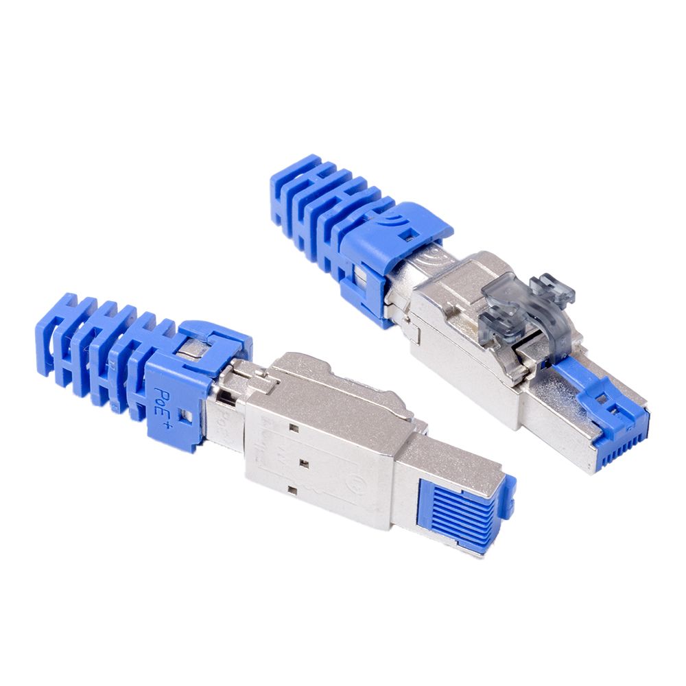 ISO/IEC Cat 6A STP PoE+ Field Termination Plug - ISO/IEC Cat 6A STP ...