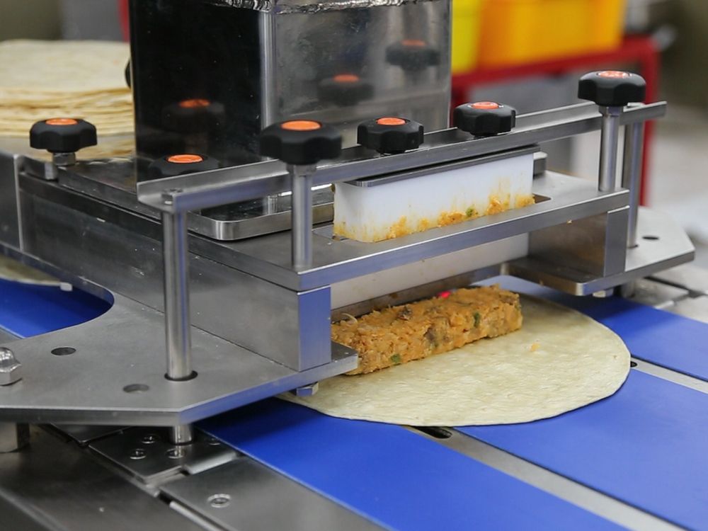 ANKO redesigned our Burrito Machine’s Folding Mechanism and provided ...