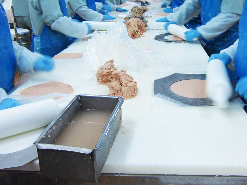 Línea de producción de pastelería Kibbi Mosul - Diseño de maquinaria ...