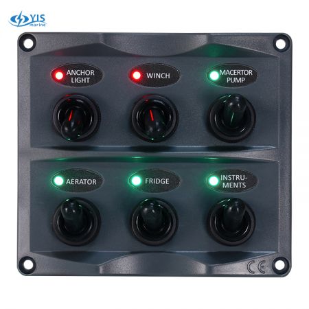 Toggle Switch Panel