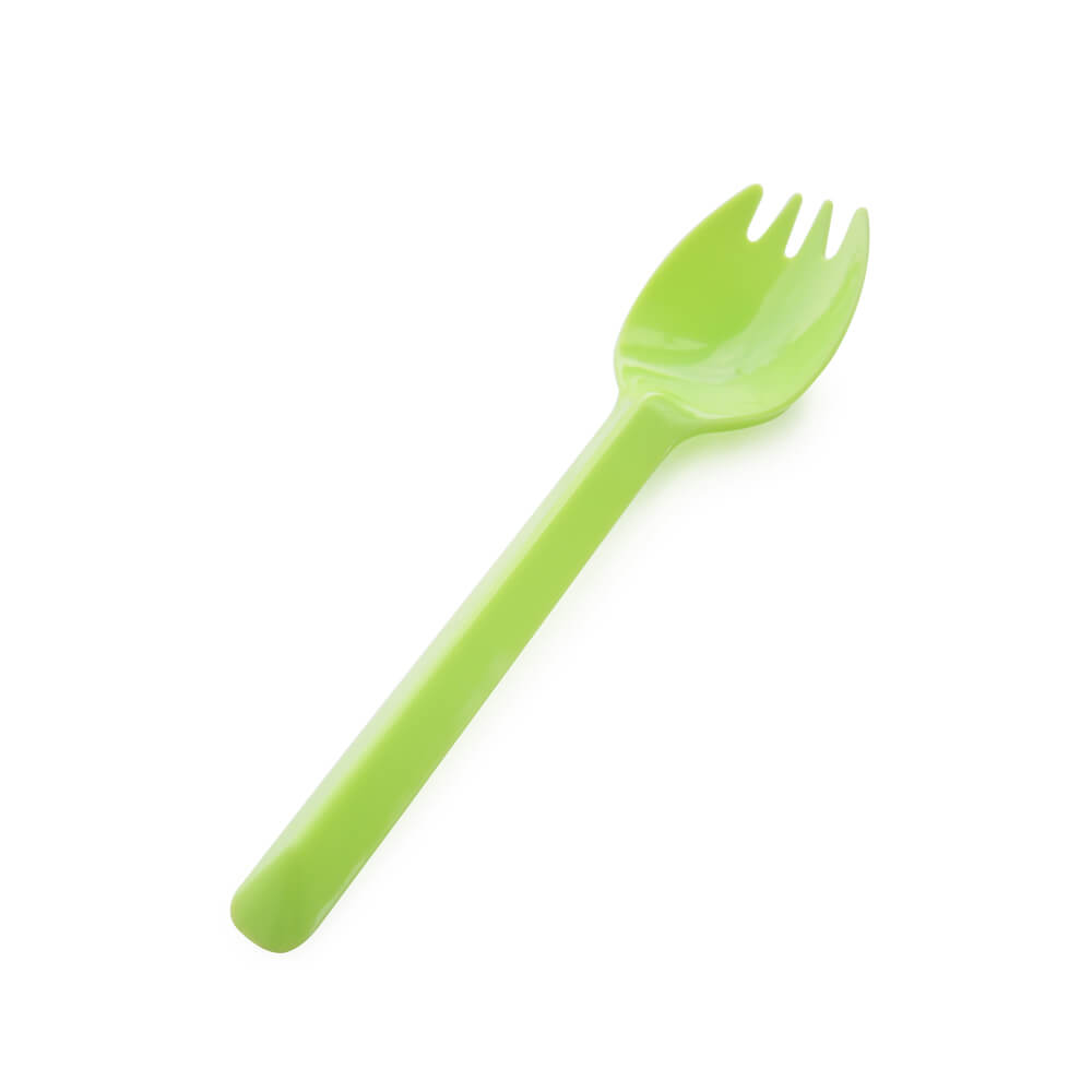 Green Color Cake Spork - Green Food Spork | Made in Taiwan Compostable ...
