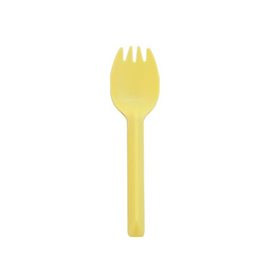 Dessert Spoon Yellow Color Supply. ISO & HACCP In-House Manufacturing ...