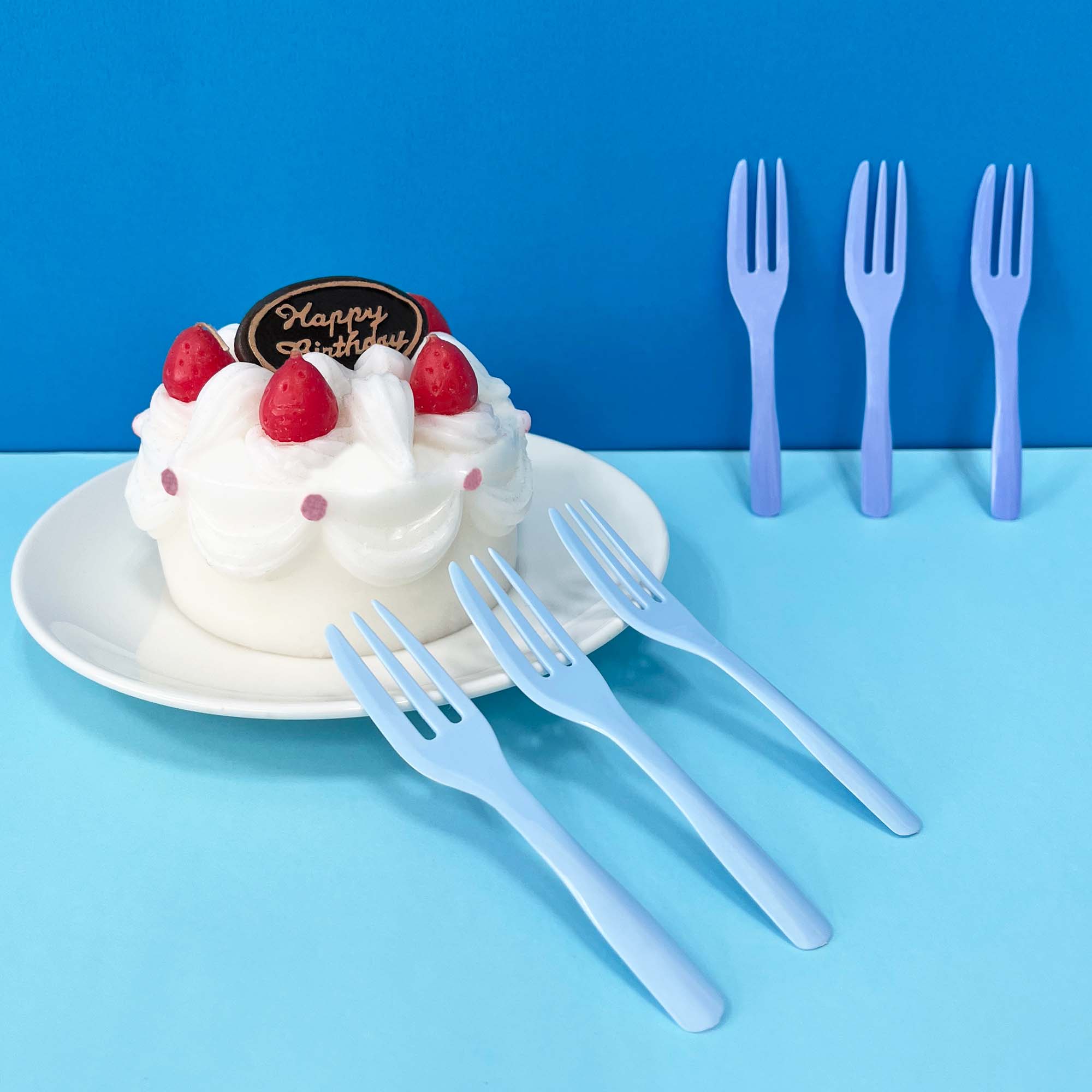 French Cake Fork Single Wrapped - Fruit Cake Fork Single Wrapped | Made ...