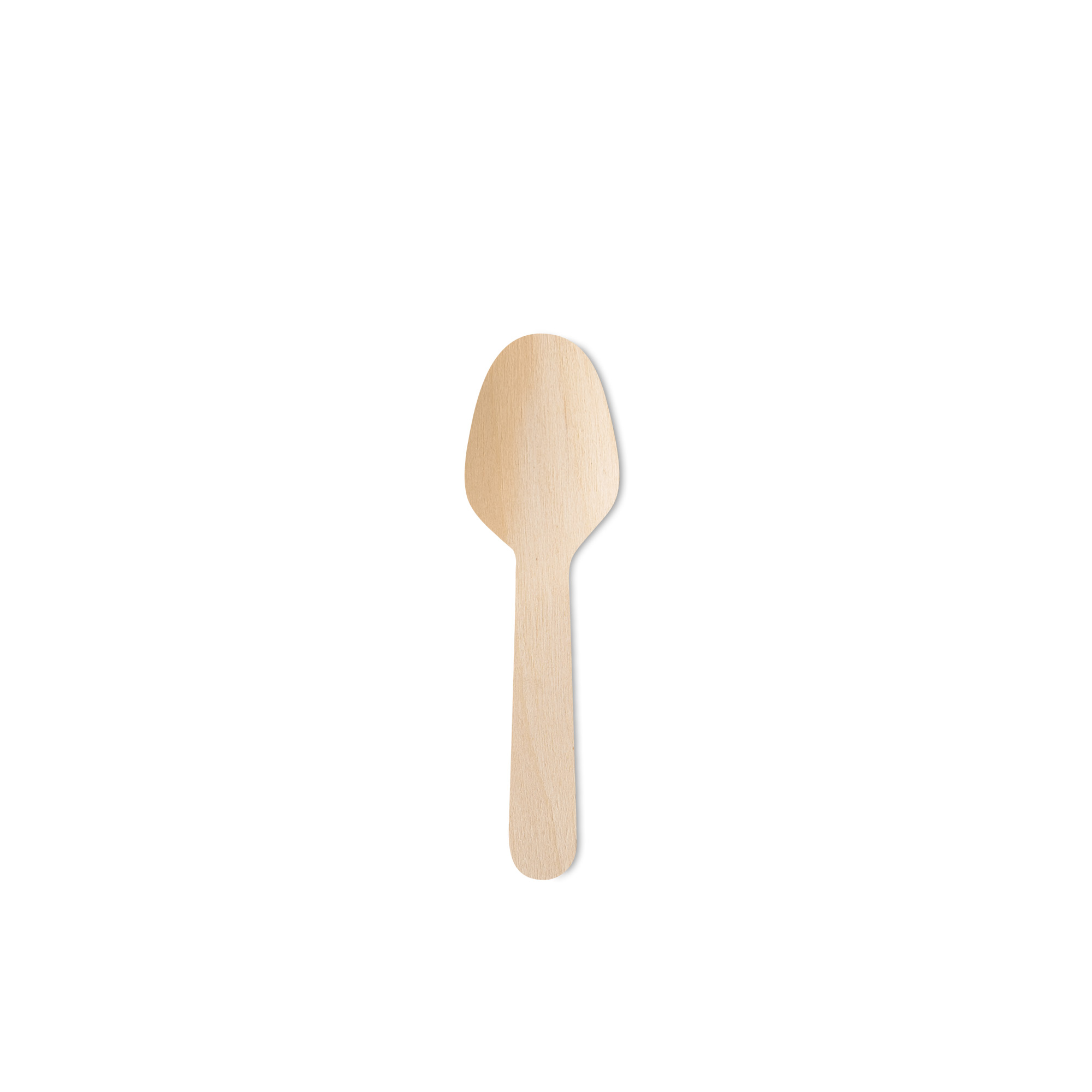 8.5 cm Wooden Jelly Spoon - Eco-friendly Wooden Pudding Spoon, Wooden ...