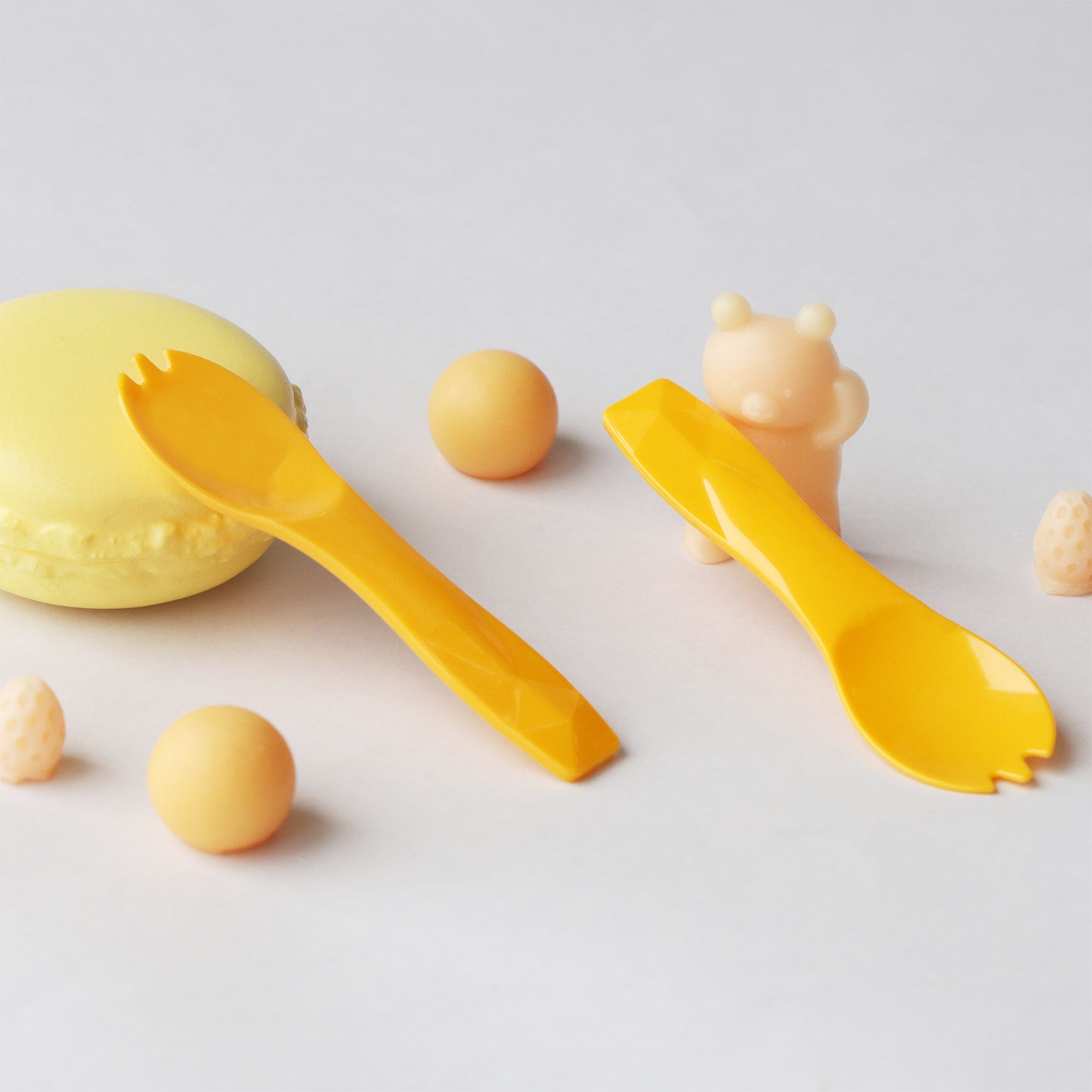 SunFlower Mini Gelato Spoon - Yellow Ice Cream Spoon / Yellow Frozen ...