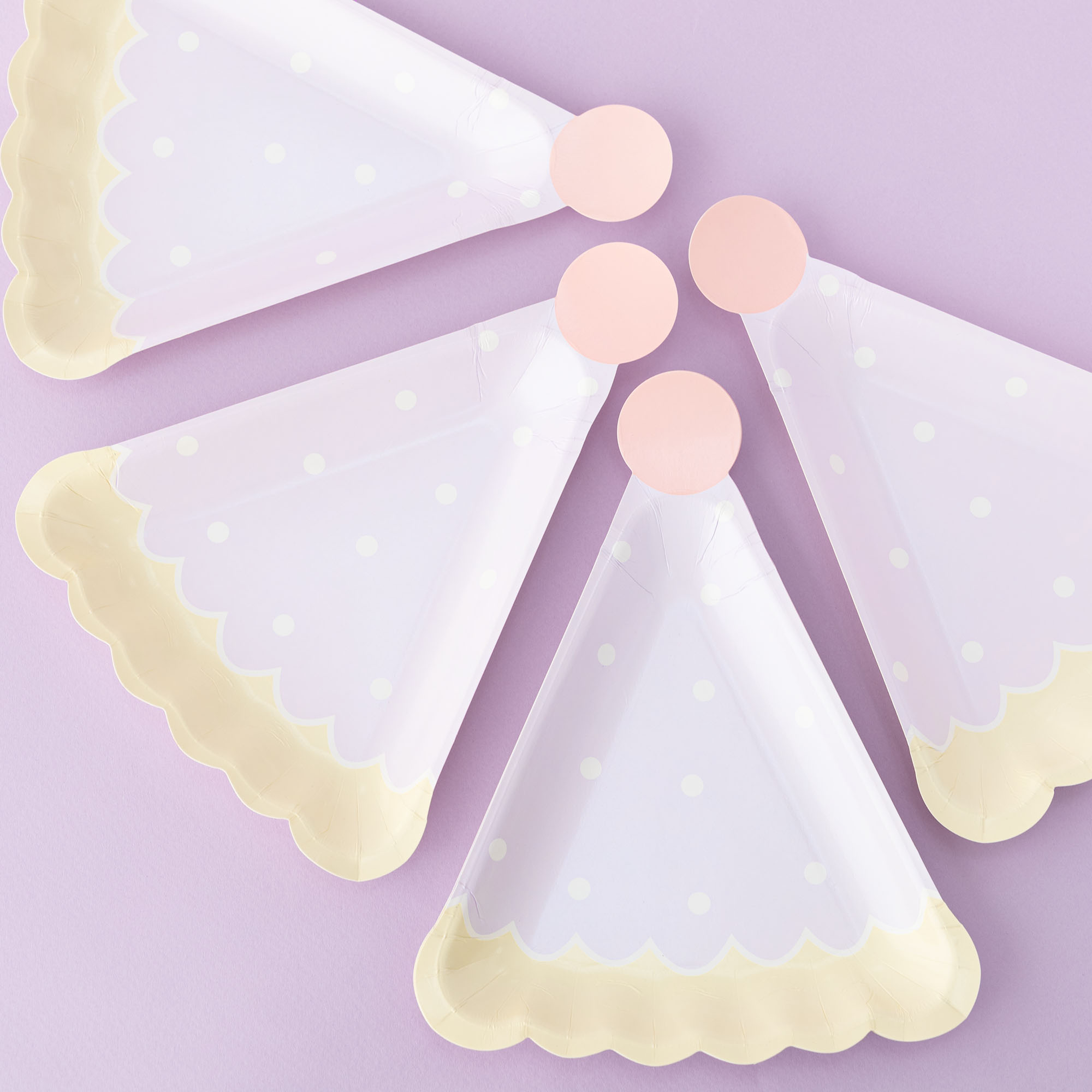 Birthday Hat-shaped Paper Plate - Party Hat-shaped Paper Plate | Made ...