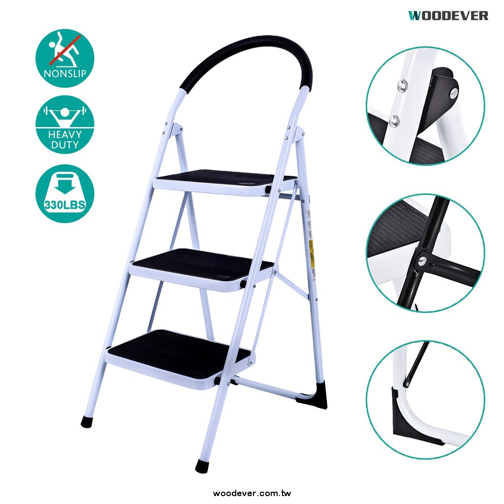 330lbs Folding Step Stool With Handle - Manufacturing Factory - 150kg ...