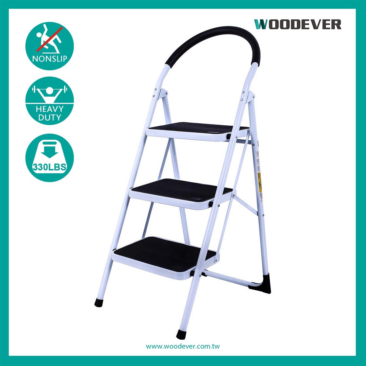 330lbs Folding Step Stool With Handle - Manufacturing Factory - 150kg ...