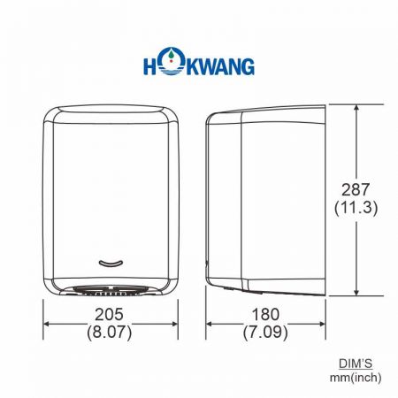 Low Noise Level High Speed Hand Dryer | Automatic Commercial Soap ...