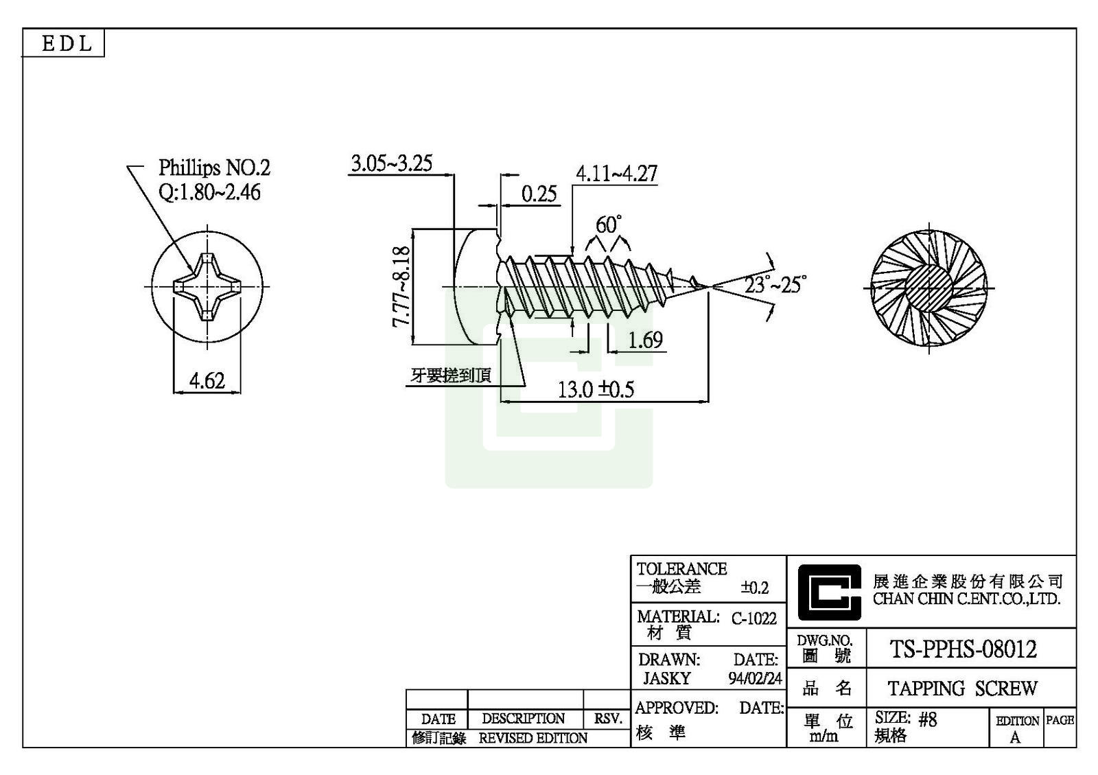 Tapping Screw | Metal & Wood Self Drilling Screws & Fasteners ...