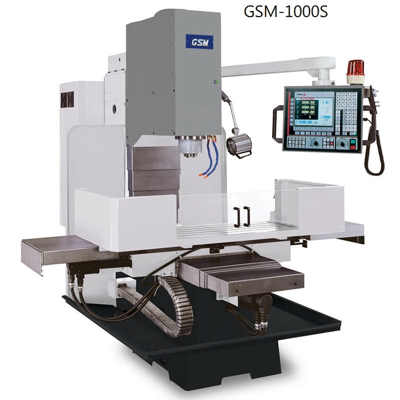 CNC Bed Type Semi-guarding Milling Machine | Efficient CNC Bed Mills ...