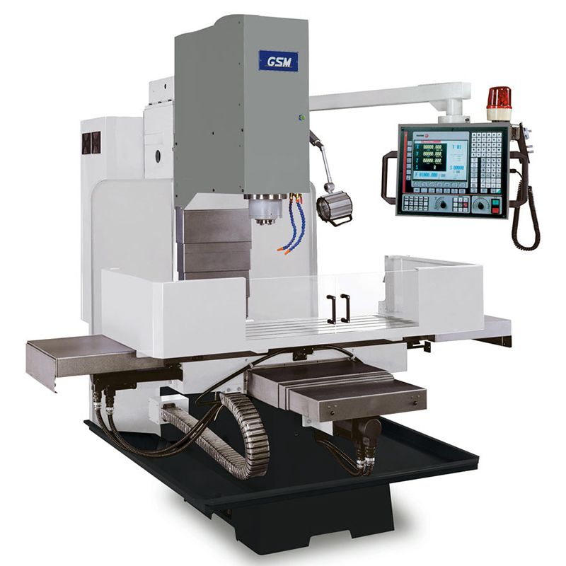 CNC Bed Type Semi-guarding Milling Machine | Efficient CNC Bed Mills ...