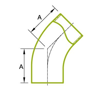 45° Long Tube Bend 3A | 台灣高品質45° Long Tube Bend 3A製造商 | 詠晟科技股份有限公司