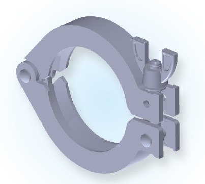 KF Single Pin Clamp(Al) | 台灣高品質KF Single Pin Clamp(Al)製造商 | 詠晟科技股份有限公司